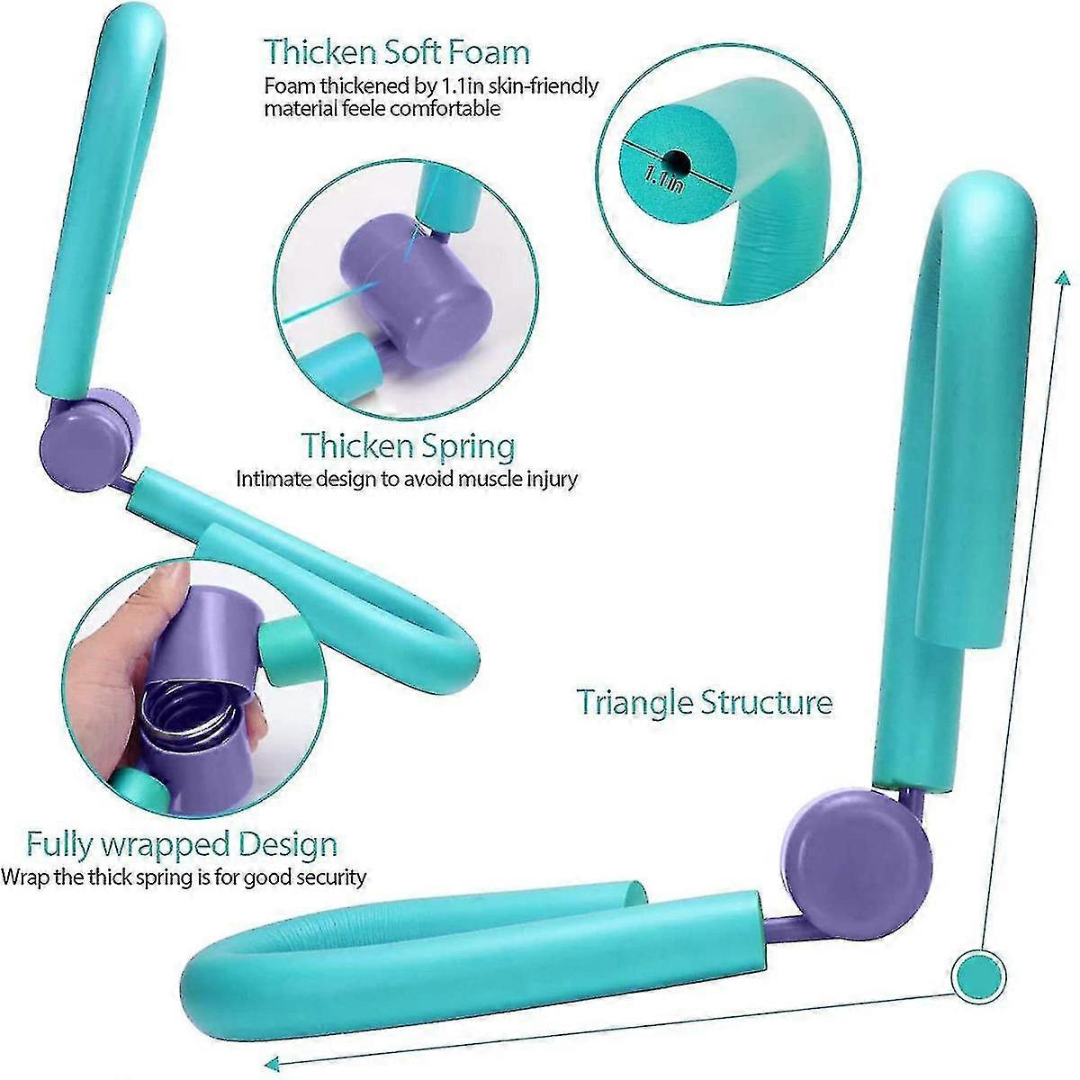 Thigh Trainer, Thigh Trimmer, Multifunctional - Exercise Bike (Blue ...