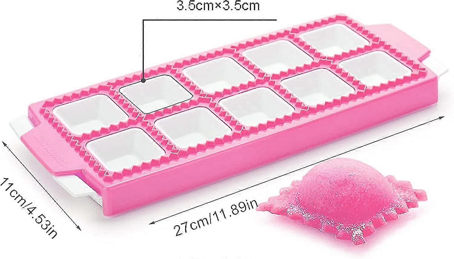 Ravioli Maker Mold - Plastic Ravioli Tray - Mold For 10 Square Ravioli ...