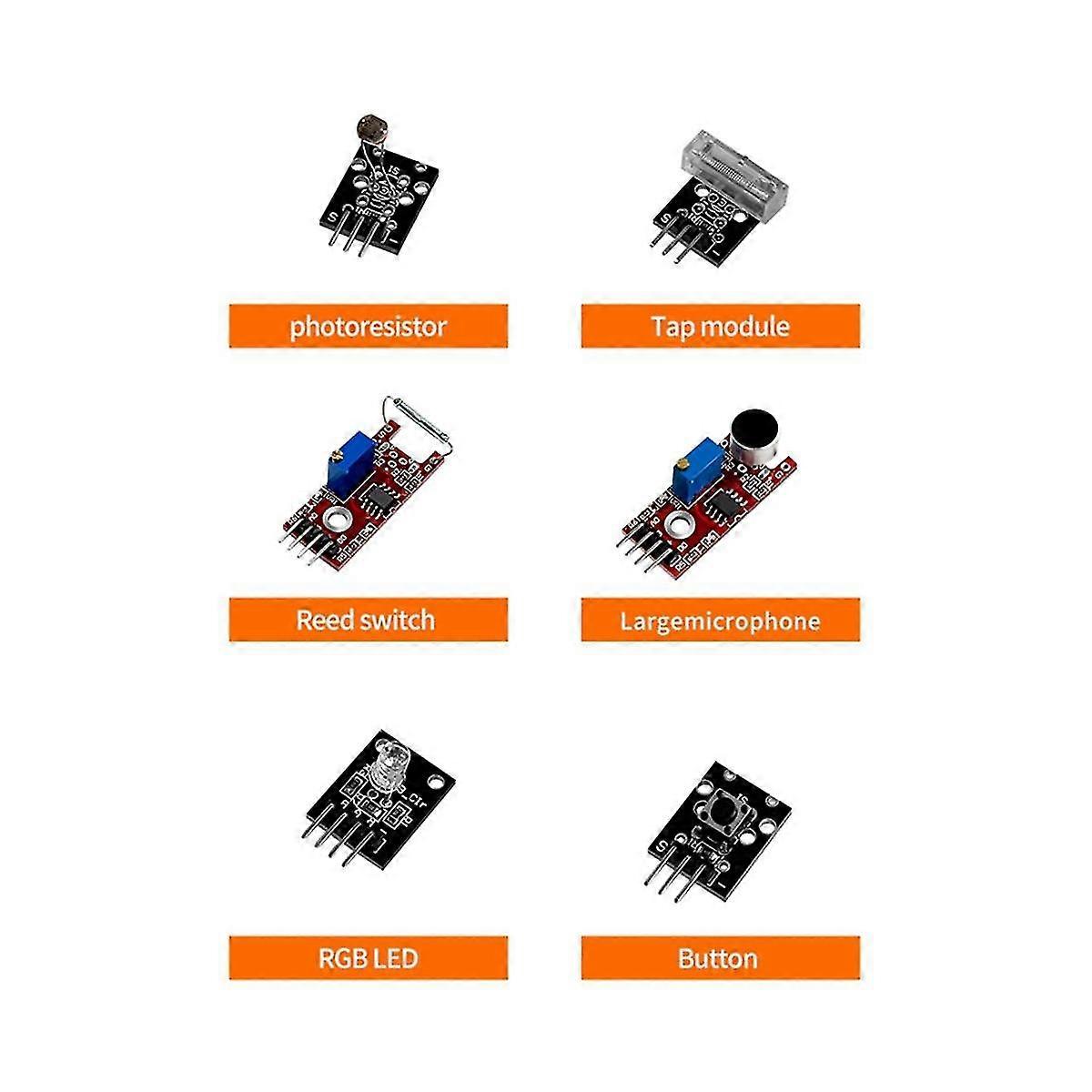 High qualityFor 24in 1 Sensors Modules Kit For Sensor Kit 24 Entry ...