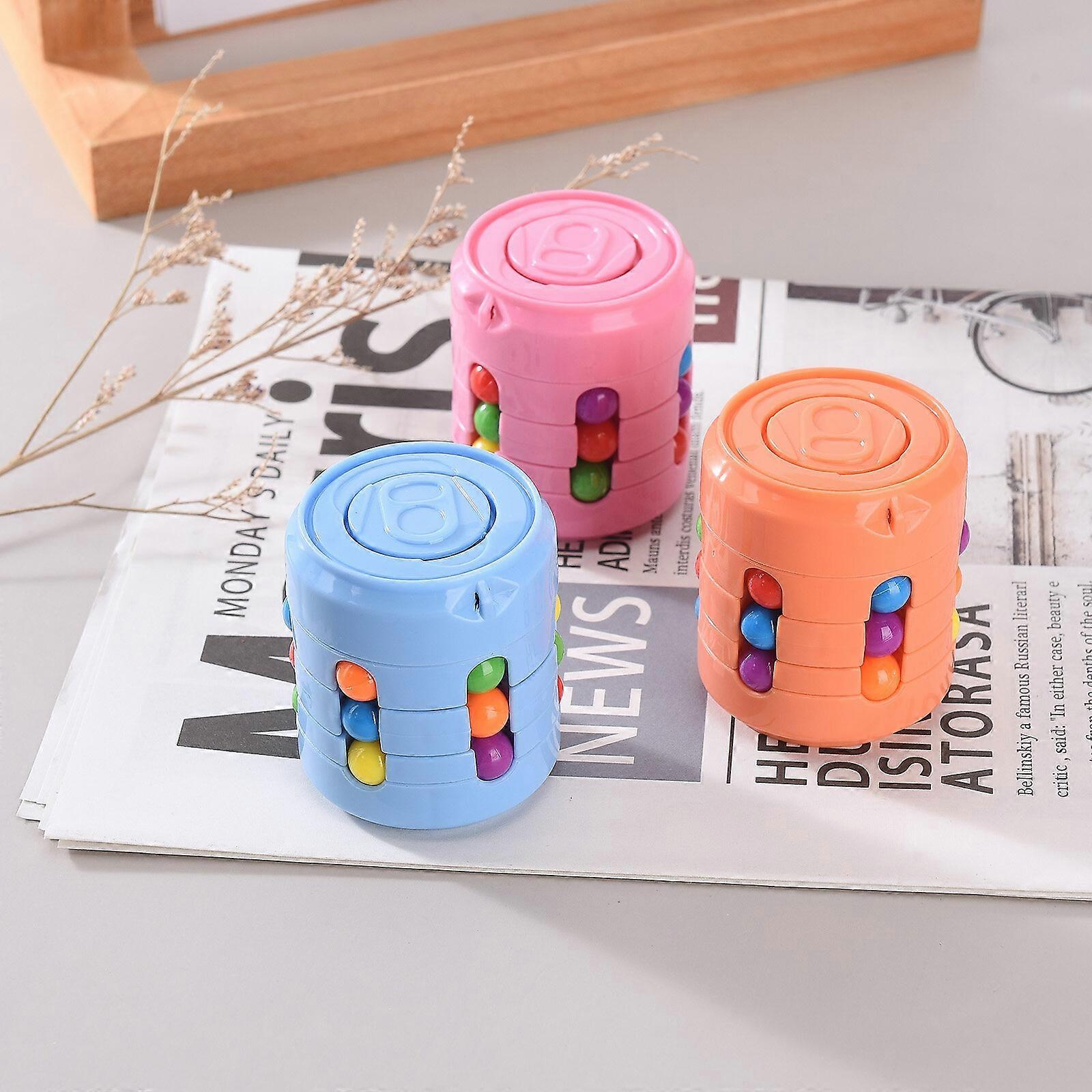 Magic Bean Cube Fingertip Toys Spinner Rotating Reliever Stress ...