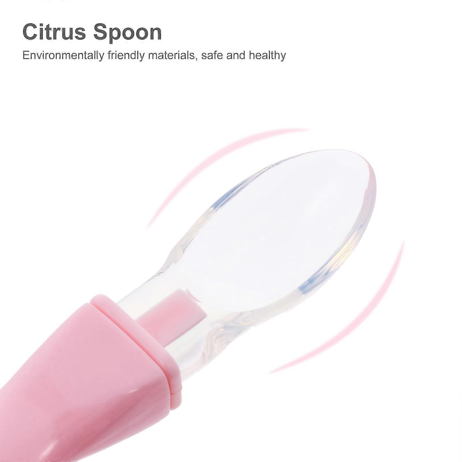 Baby Fruit Scraper Spoon Fruits Mud Scraping Spoon Baby Food Scrapping ...