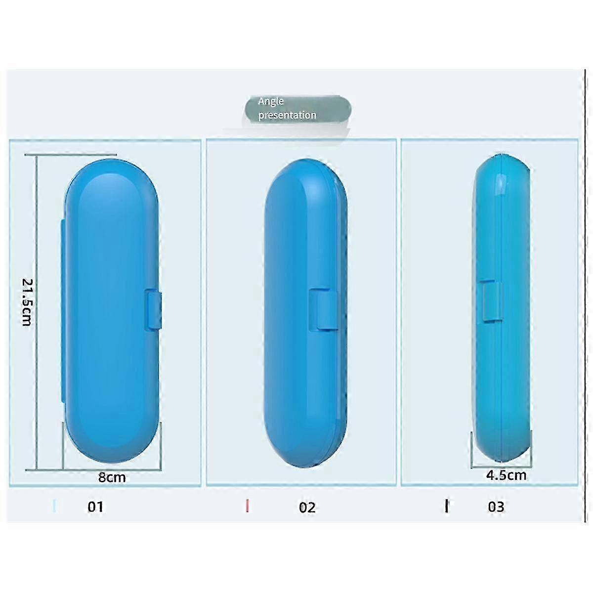 2Pcs Protable Electric Toothbrush Travel Box Storage Case for Universal ...