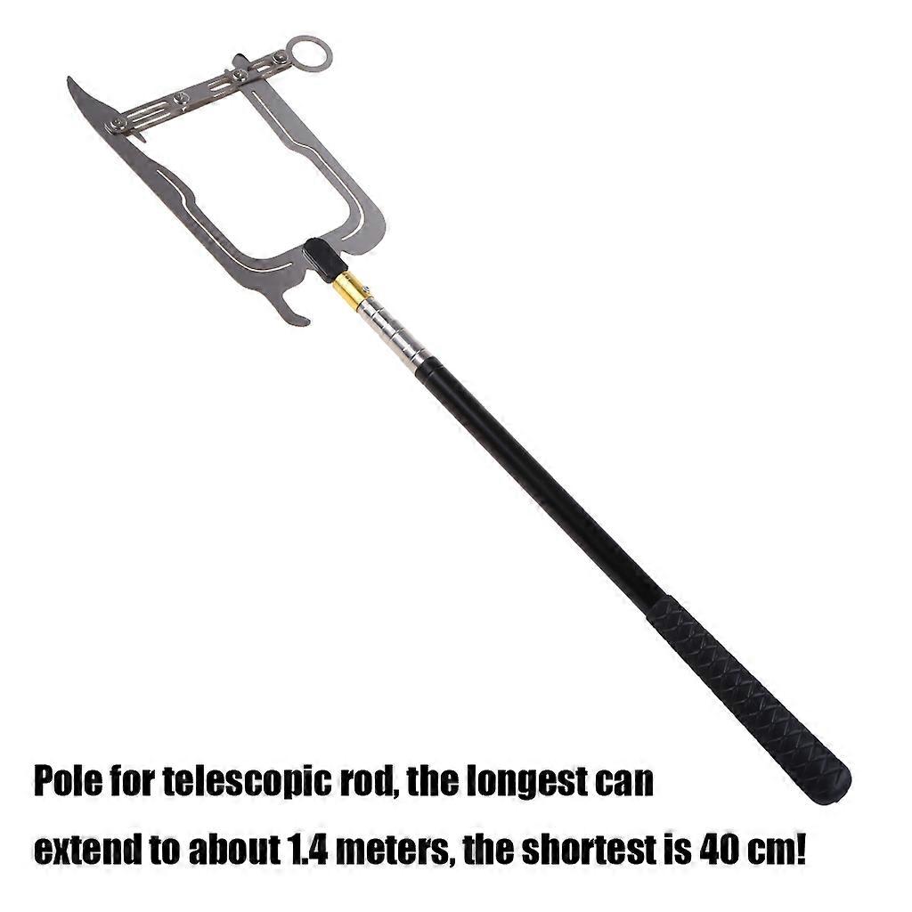 Multi-Purpose Dock Hook Telescopic Boat Hook and Rope for Boat Easy ...