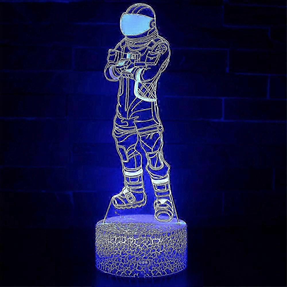 suitable for Fortnite 3D Remote Control Night Light Bedroom Touch ...