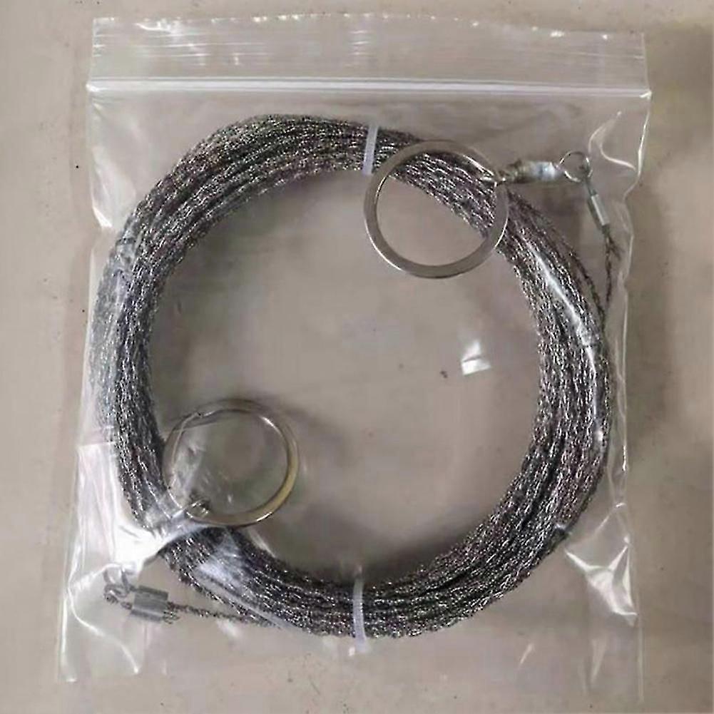 Rope Saw Portable Stainless Steel Wire Saw Manual Cutting Chain Camping ...