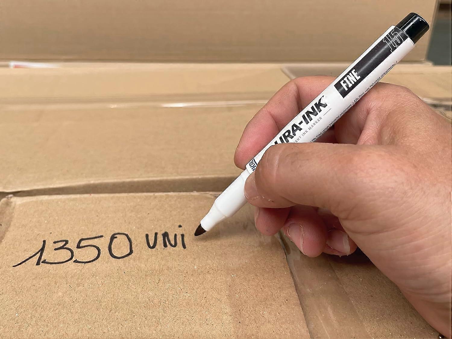 Dura - Ink 15 Permanent Ink Markers: Fine Bullet Tip, Pack of 12 ...