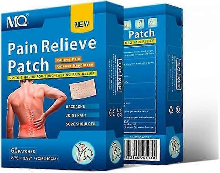 Pain Plaster Patch Pack Of 60 Heat Treatment Pain Relief Patch Pains ...