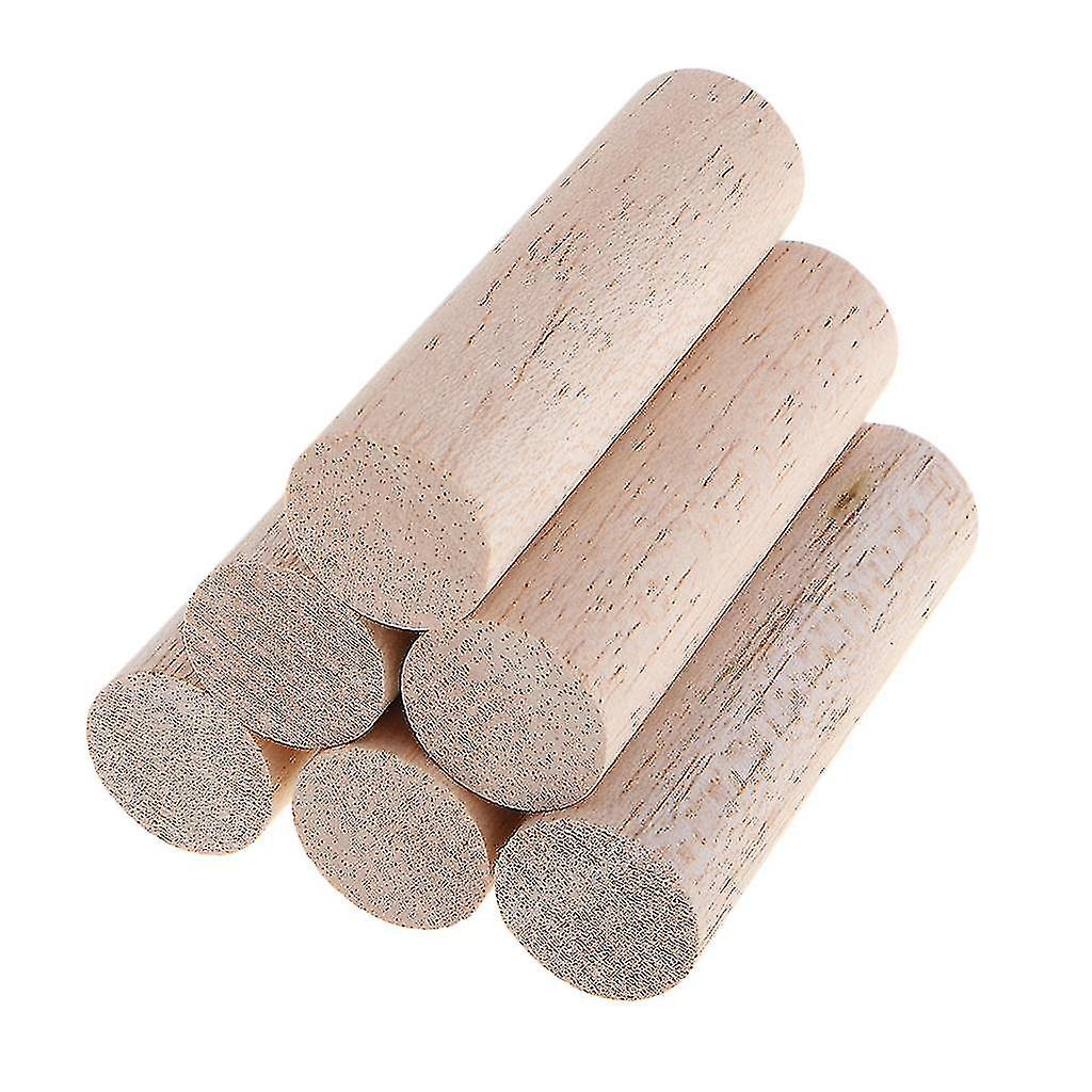 Natural Unpainted Blank Balsa Wood Sticks Round For Diy Model Making ...