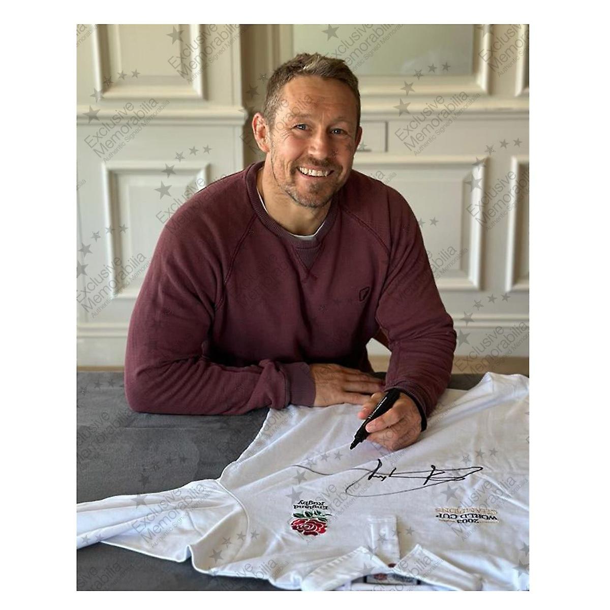 Jonny Wilkinson Signed England Rugby Jersey. Icon Frame | Fruugo AU