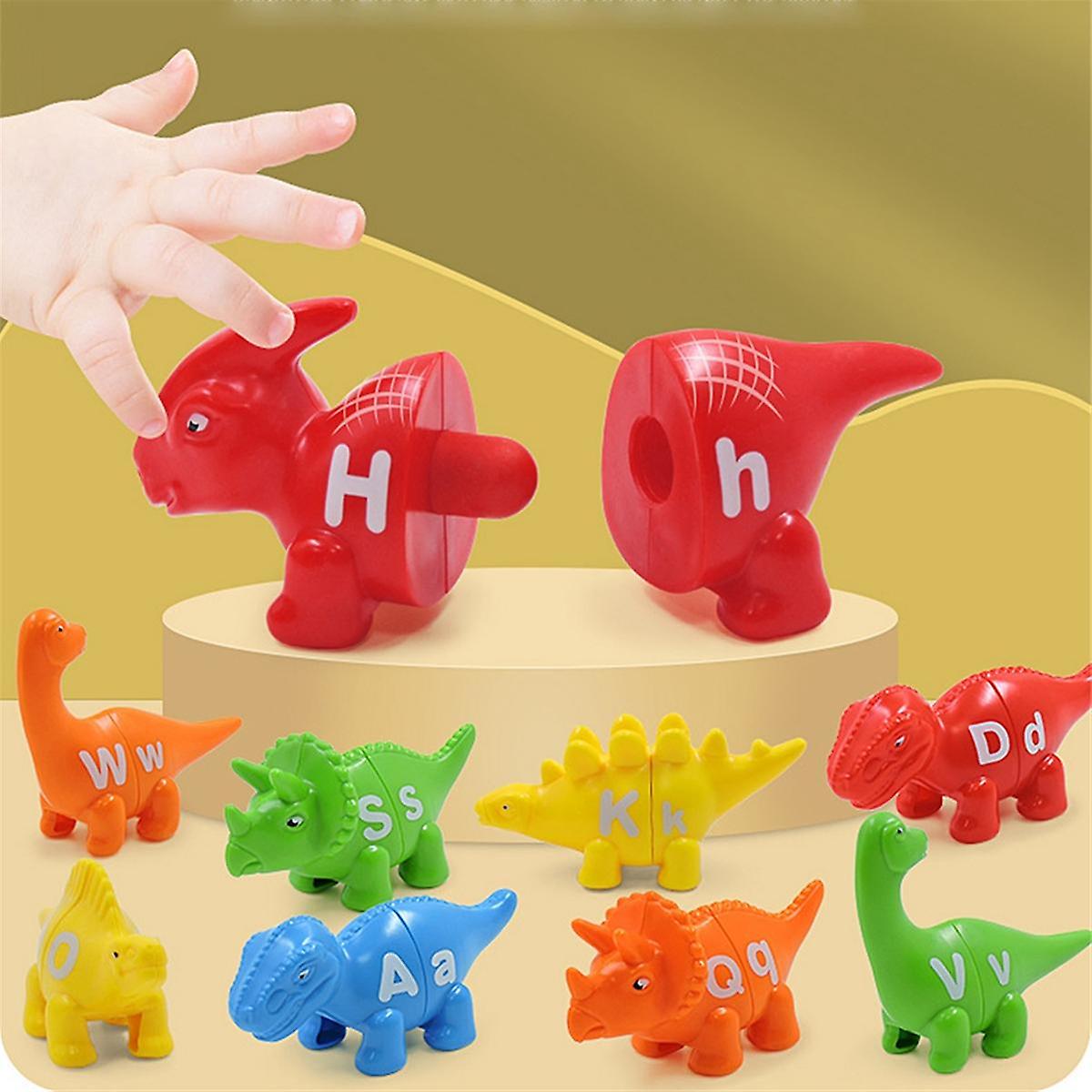 Alphabet Dinosaur Learning Toy, Fine Motor Skills Toys, Educational ...