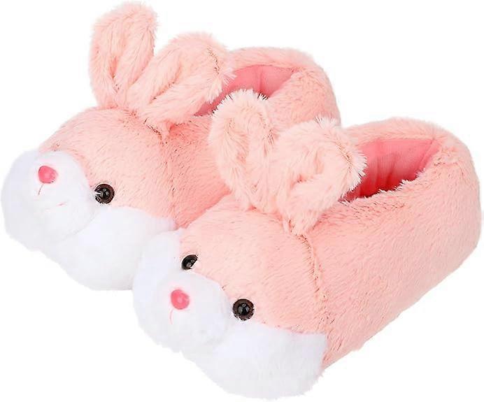 Classic Bunny Slippers,Women's Cute Plush Animals Slippers,Funny House ...