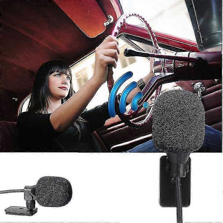 Car Stereo Microphone Cable Length 3m External Microphone For Car Head ...