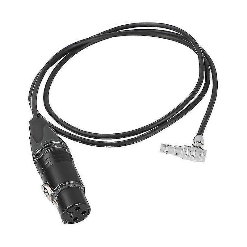 Lanxri Audio Input Cable For Arri Alexa Mini Right Angle 5 Pin Male To ...