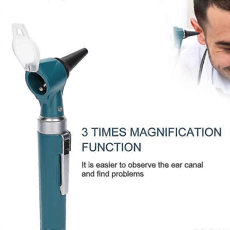 Professional Portable Diagnostic Kit Ear Care Examination Otoscope ...