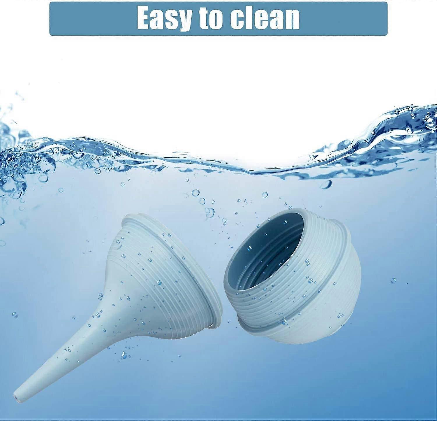 Newborn Baby Nasal Aspirator Ear Syringe Children's Nasal Straw Mucus ...