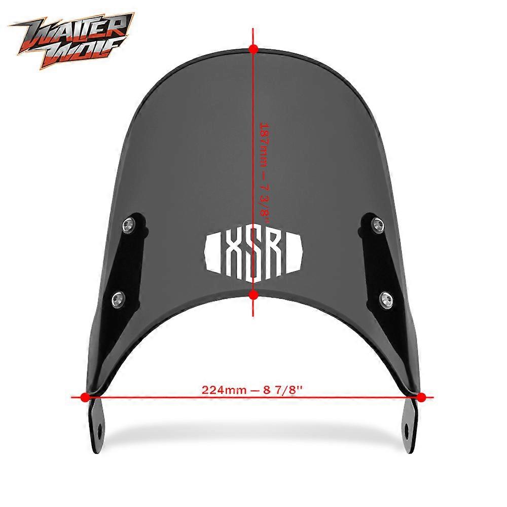 XSR900 XSR700 Motorcycle Windshield Windscreen For YAMAHA XSR 700 900 ...