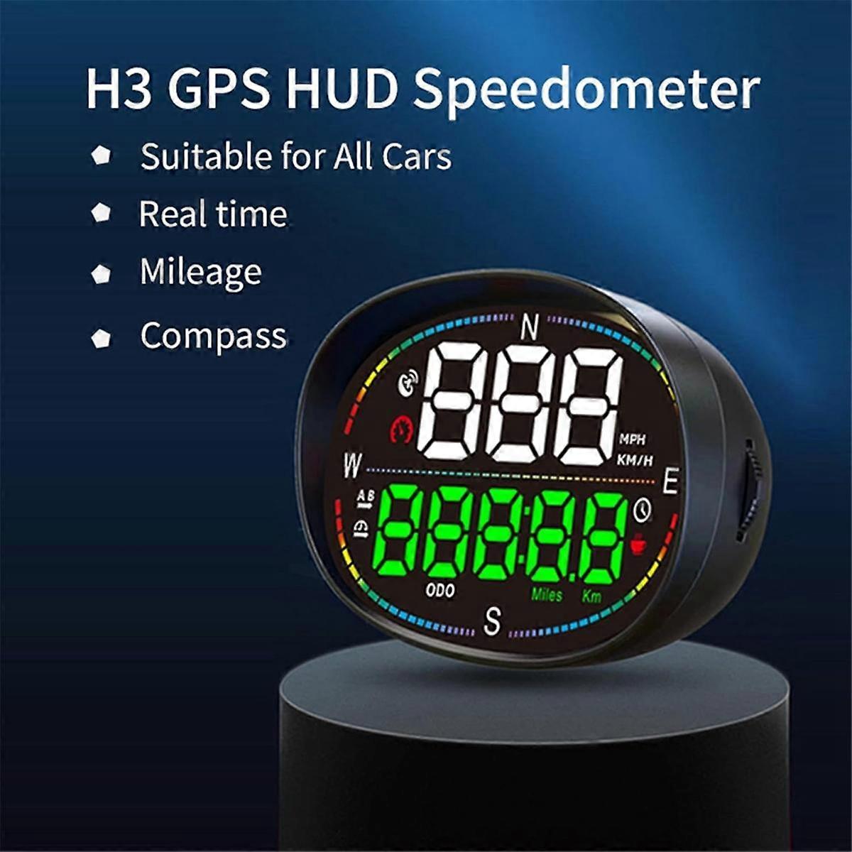 Car Gps Speedometer,Hud for Car Heads Up Display Mph, Car Digital ...