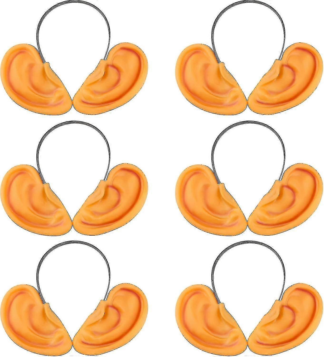 6 Pack Jumbo Ears Giant Costume Big Ear Headband Halloween Costume ...