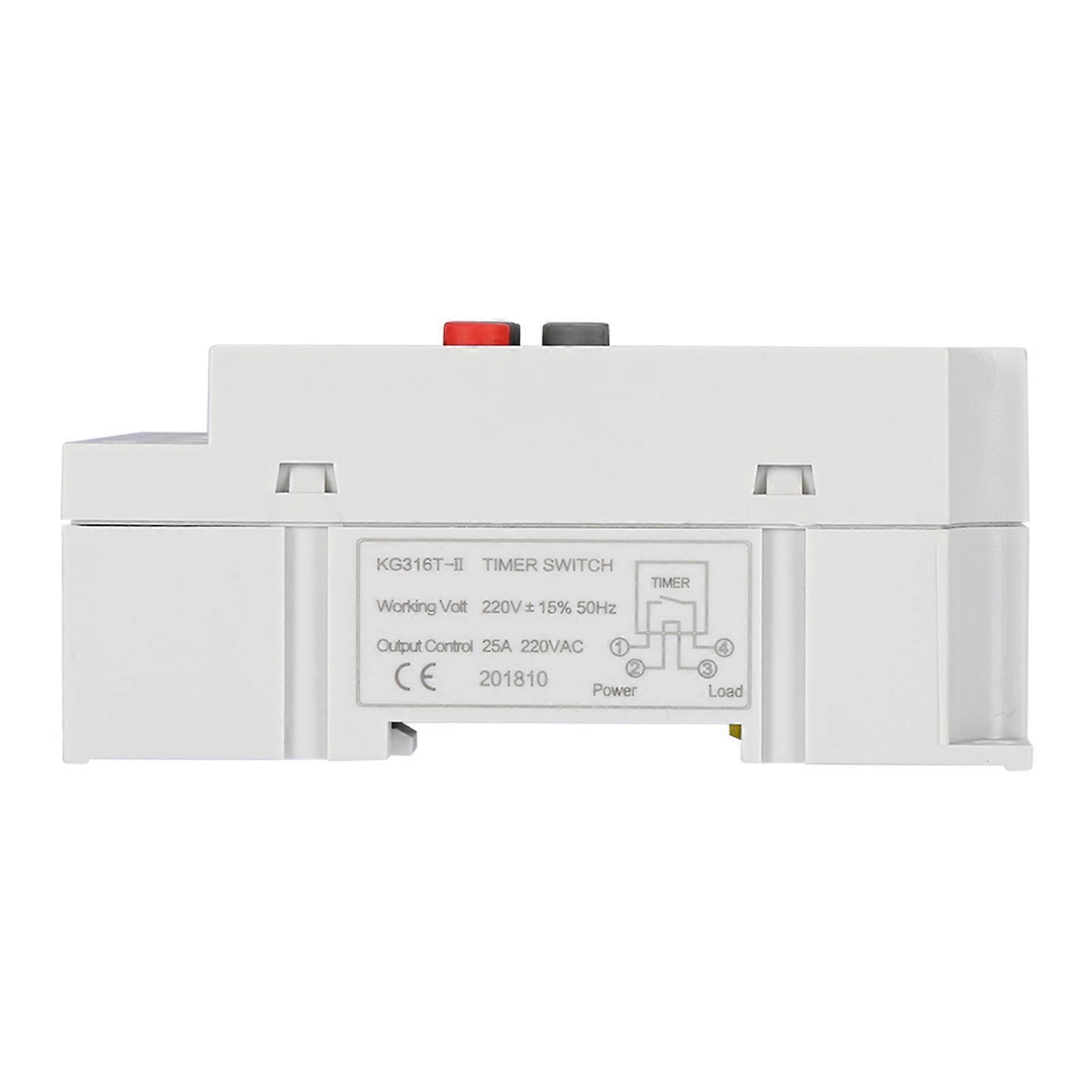 KG316T-II 30A Digital Timer Switch Programmable Electronic Time Control Switch (AC 220V) | Fruugo UK