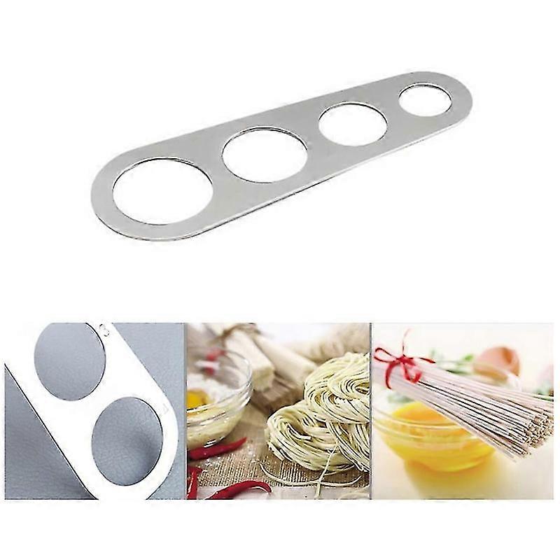 Spaghetti Measurer Rust Resistant 4 Holes Stainless Steel Household ...