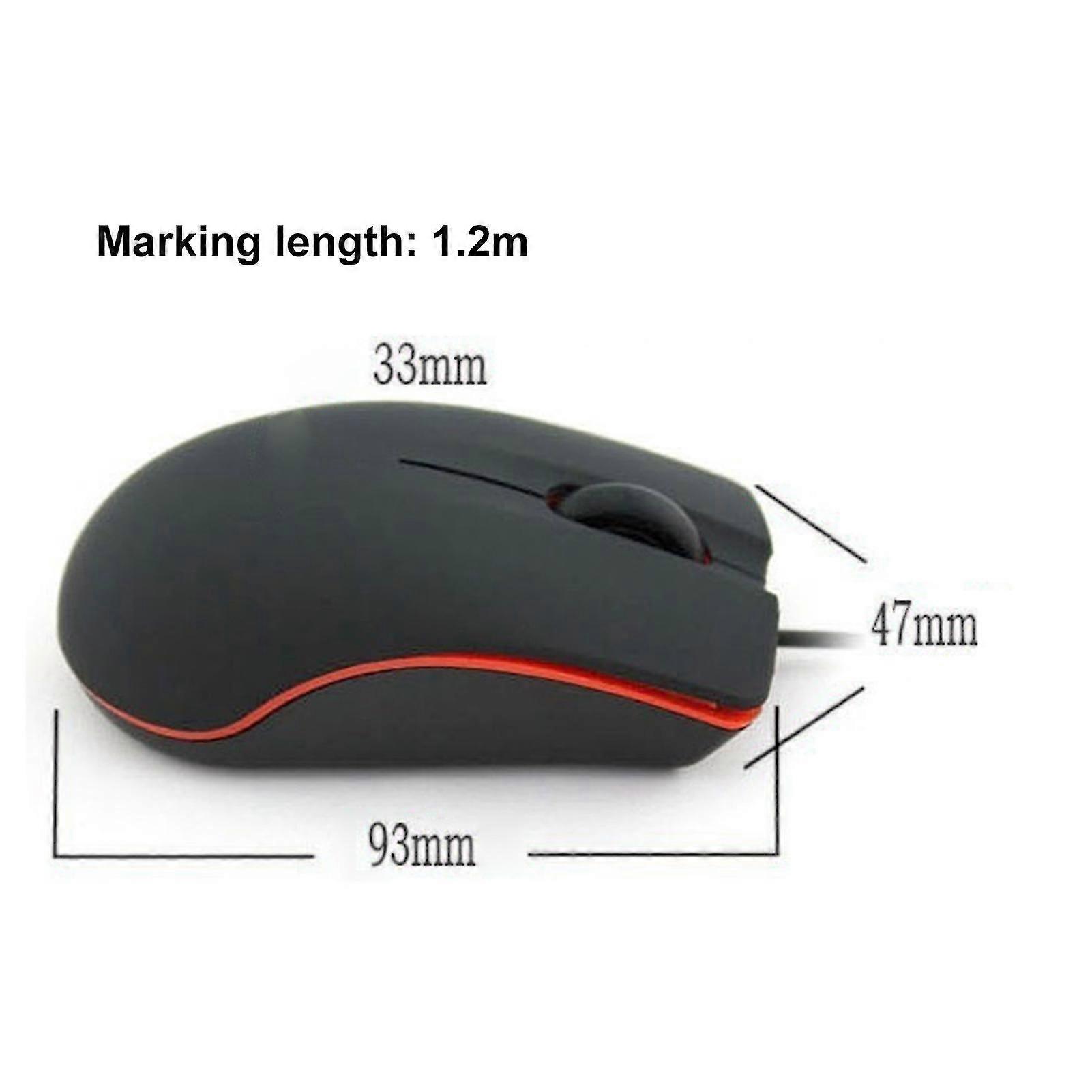 M20 Wired Mouse Frosted High Sensitivity Ergonomic Plug And Play Mini ...