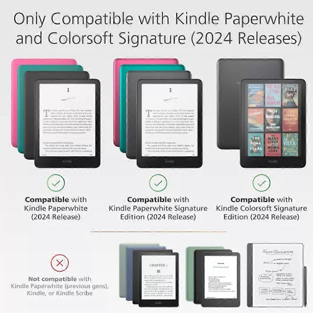 Clear Case For Kindle Paperwhite 12th Gen (2024 Release) Ultra-Thin ...