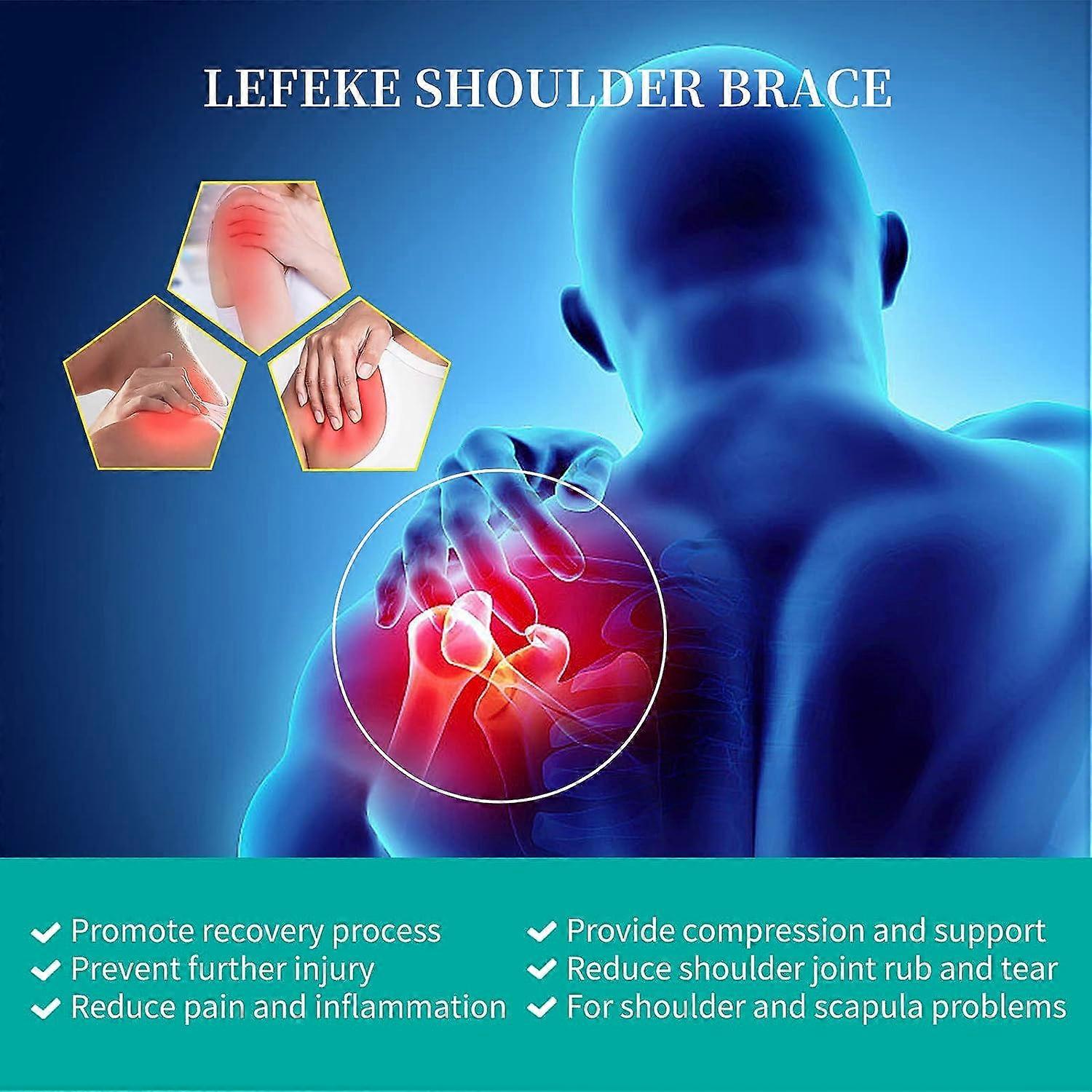 Shoulder Brace for Shoulder Injury, Rotator Cuff Support Brace for Men ...