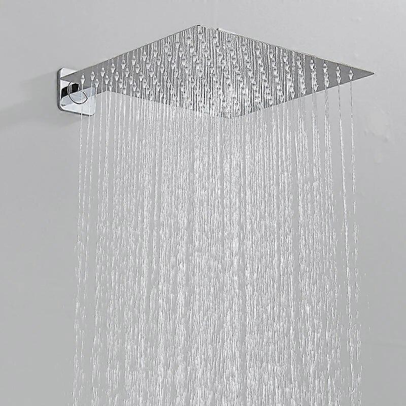 Chrome Concealed Shower Faucet Bathroom Embedded Shower Sets 2/3 Ways ...
