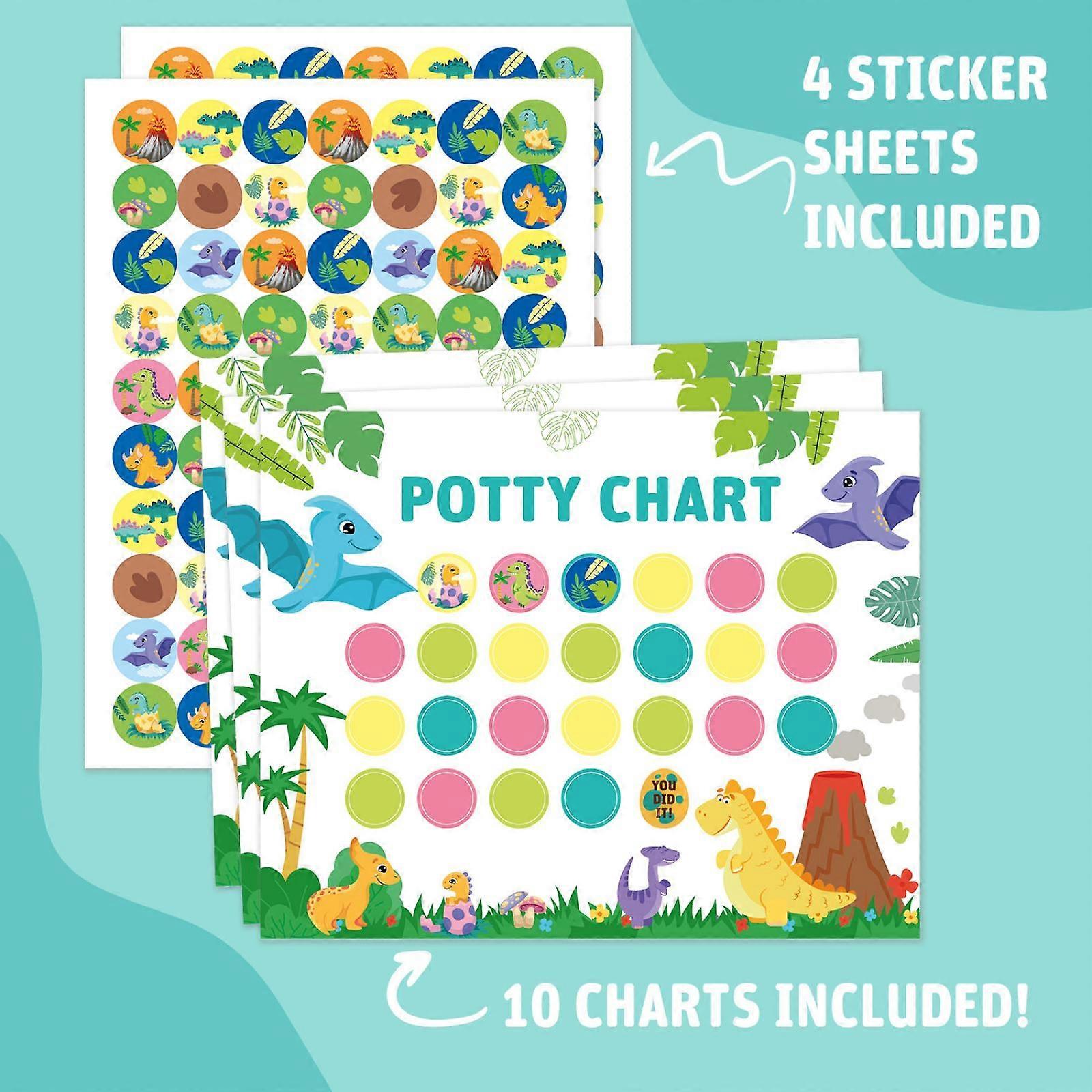 Potty Training Chart for Toddler sticker Potty Training Sticker Reward ...