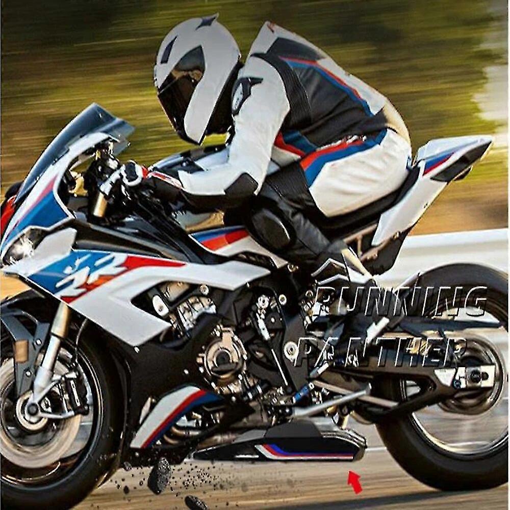 New Black 2022 2021 2020 2019 Motorcycle Belly Pan Engine Spoiler Side ...