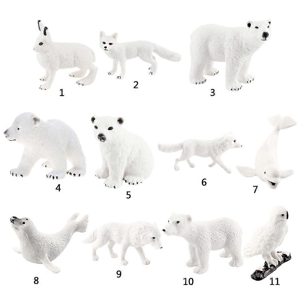 Arctic Animals Figures Toy Arctic Animals Figurines Realistic Arctic ...