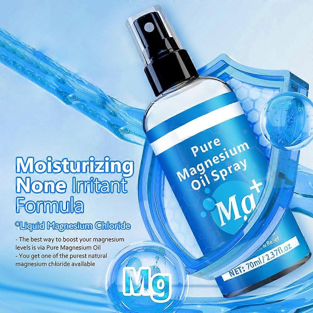 Magnesium Oil Spray, Extra Strength Magnesium Oil Skin & Body, Promotes ...