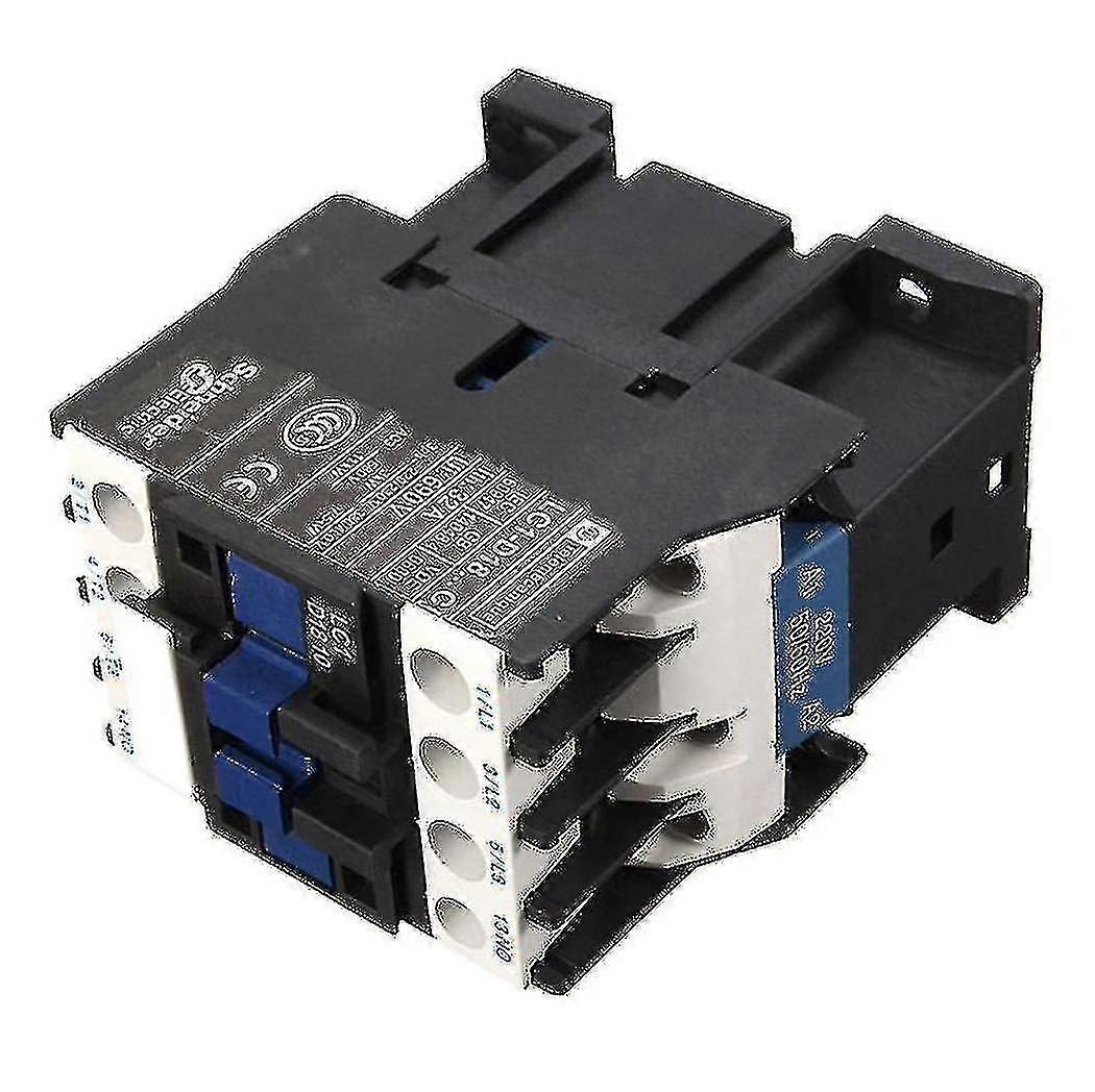 Black Ac Contactor Lc1 D1810, 3-phase, 220v Coil, 18a Motor Starter ...