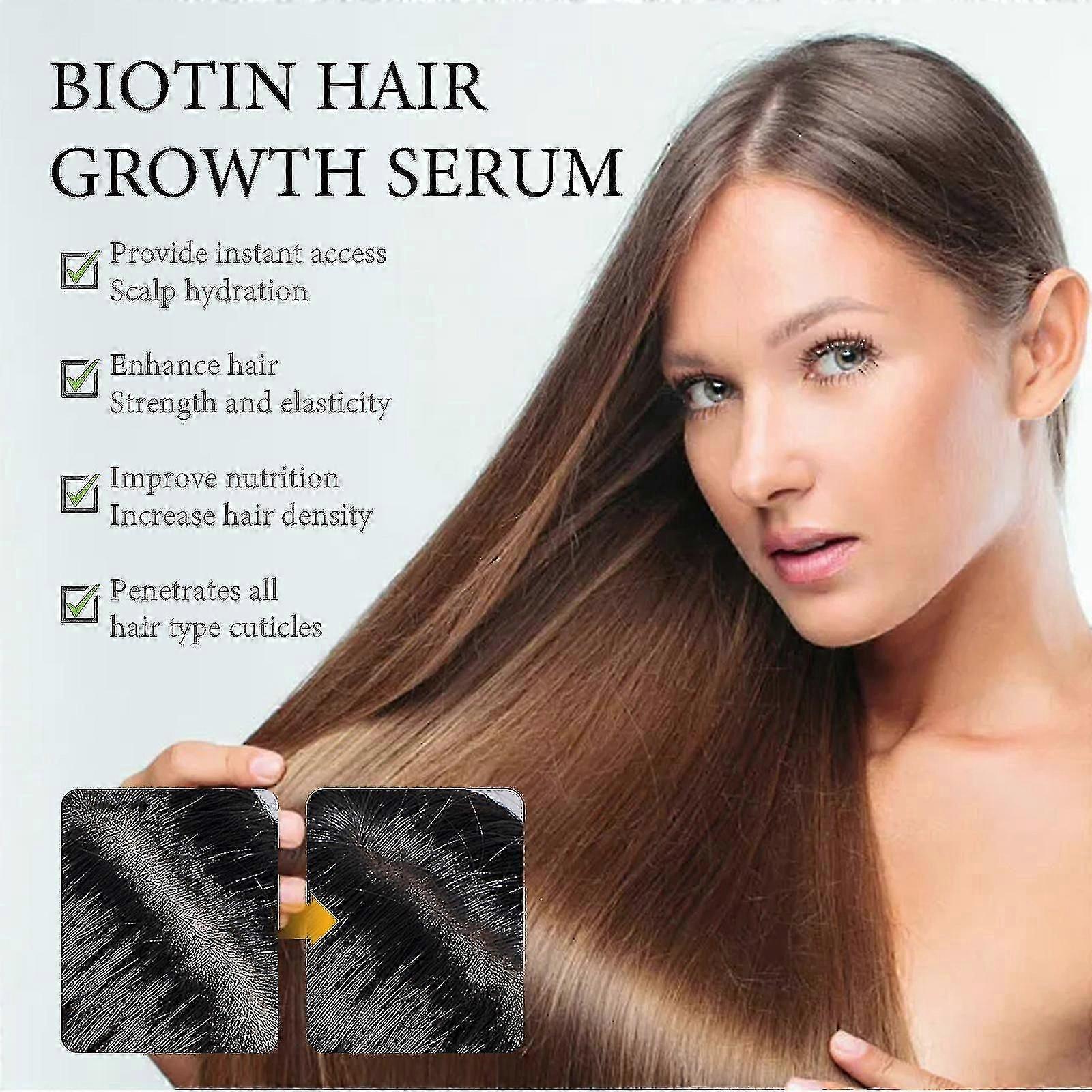 Biotin Dense Hair Spray urishing Hair Root Repair Hair Dry And Frizz ...
