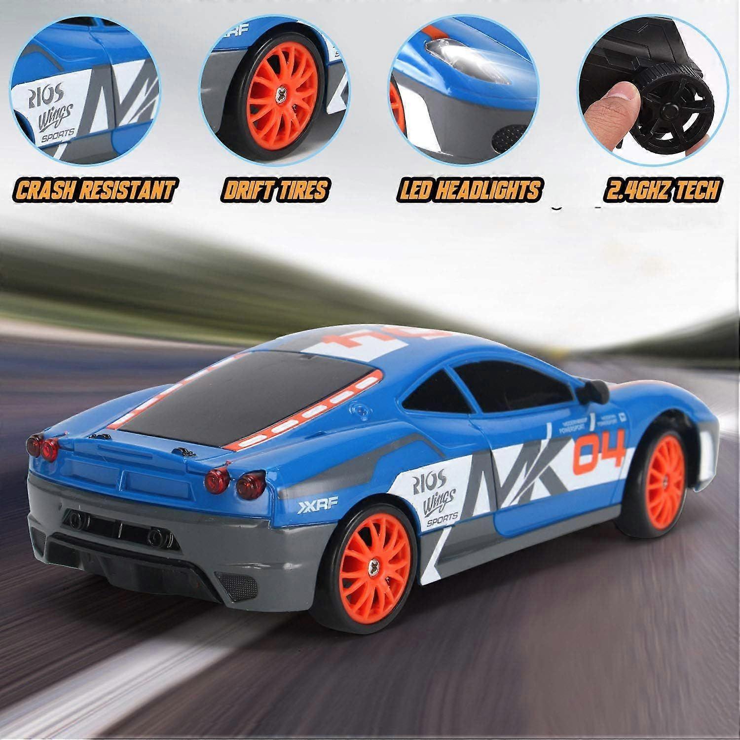 SBSG Liberty Imports RC Drift Car 1/24 2.4GHz 4WD Remote Control Sport ...