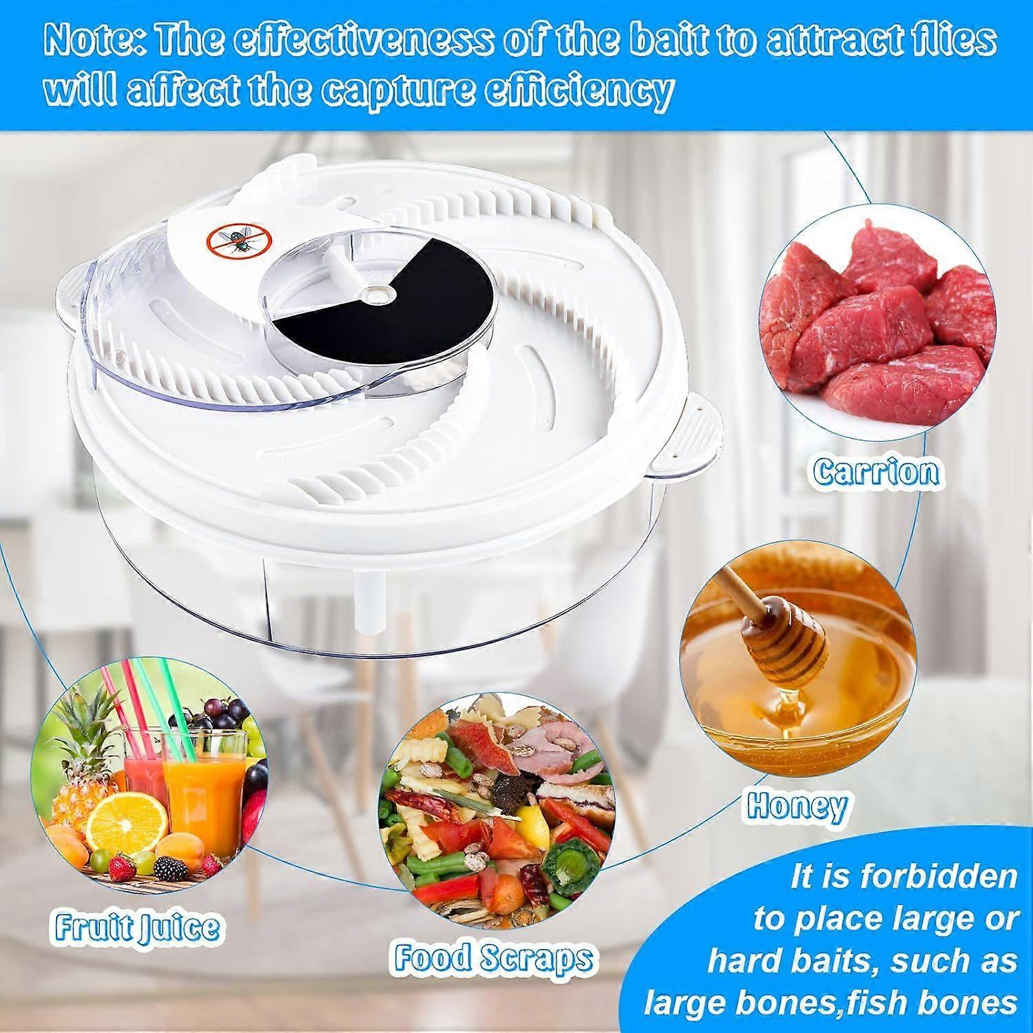 Electric Fly Trap, Automatic Gnat & Insect Catcher, Indoor Pest Control ...