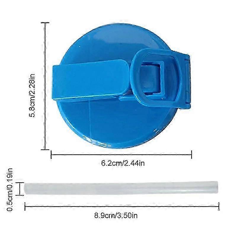 4-Pack 4 Color Soda Can Lids with Straw,Silicone Straws Soda Can Covers ...