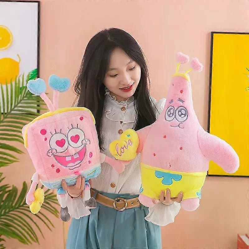 40cm Spongebob Squarepants Patrick Star Pink Kawaii Cartoon Cosplay ...