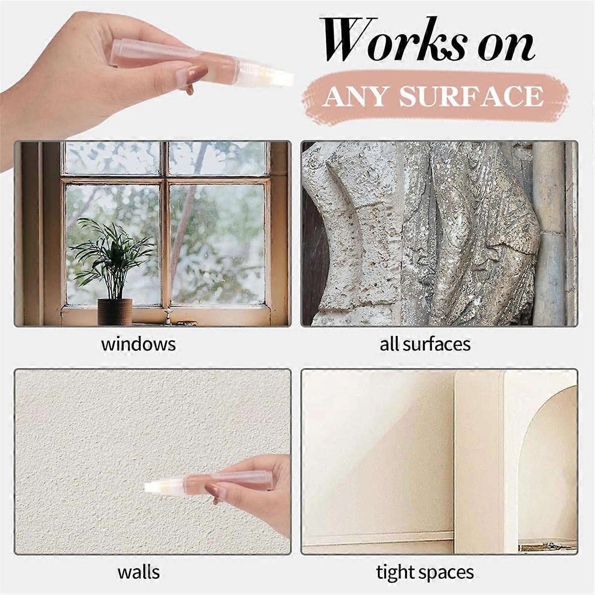 10 Pack Refillable Paint Pen Empty Marker [1mm-15mm], Clear White ...