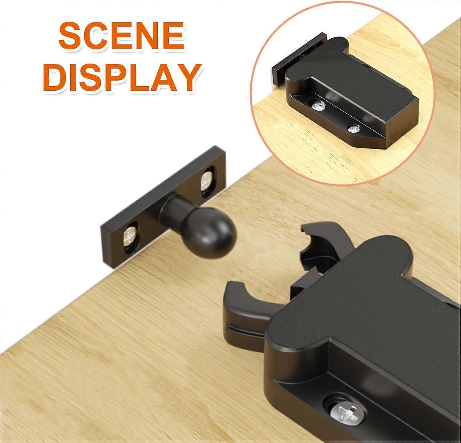 Pack Touch Release Latch with Screws, Push Latches with Self-Locking ...
