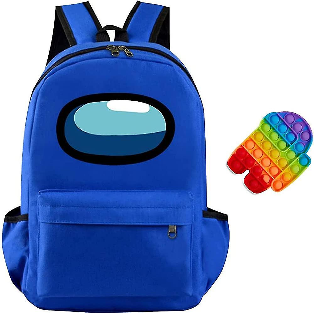 Among Us Backpack, Impostor Kids School Bag Unisex Rucksack Daypack ...