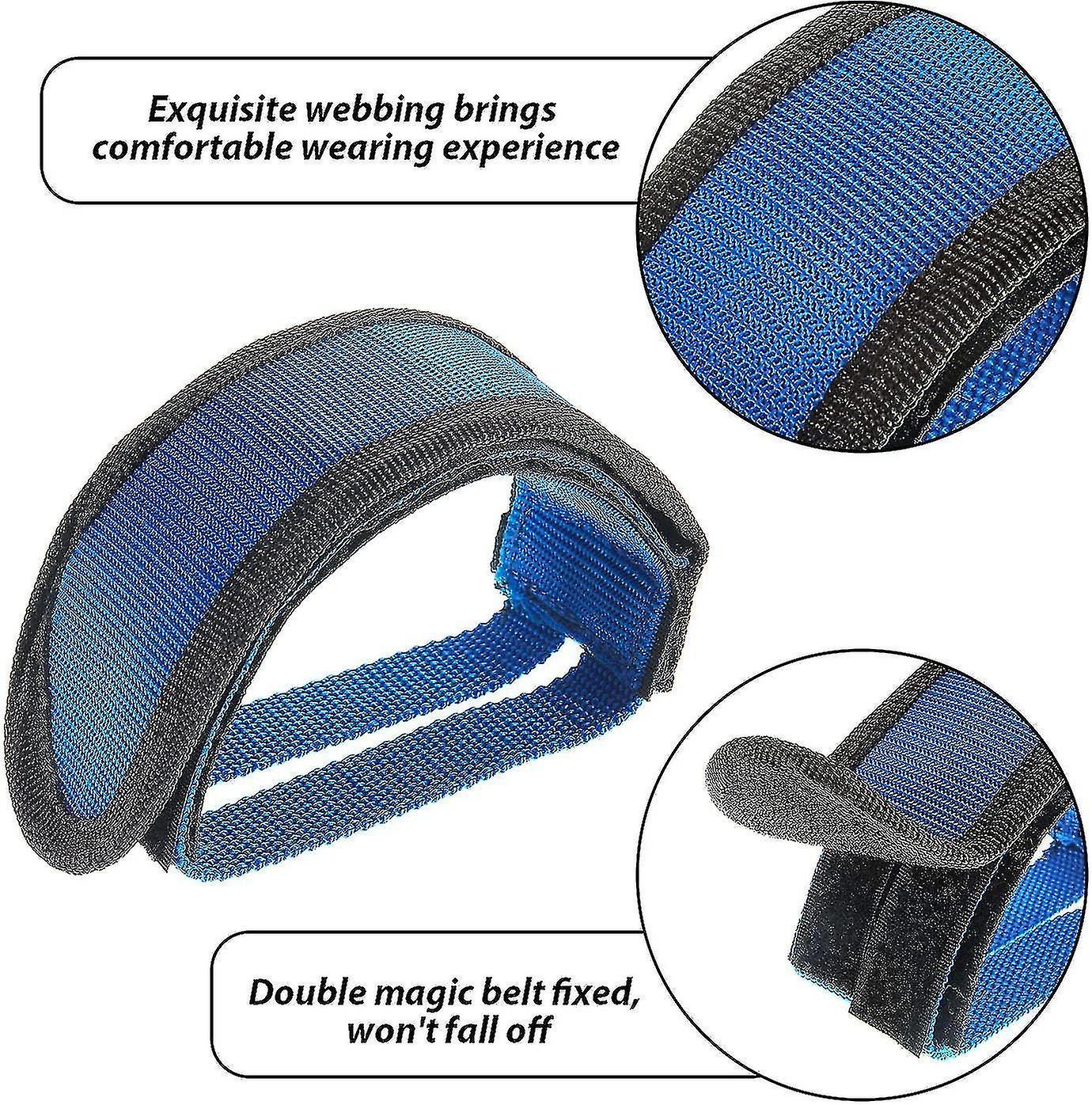 3 Pairs Bike Pedal Straps Bicycle Feet Straps Cycling Adhesive Pedal ...