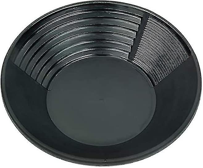 Black Plastic Gold Panning Pan Basin, Gold Nugget Mining Pan Digging ...