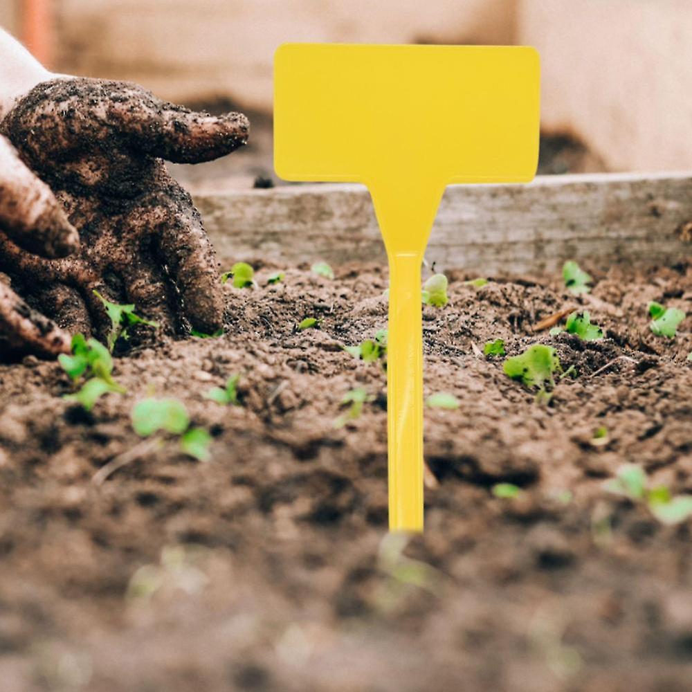 Gardens Planting Tools 50 Pcs Bonsai Plastic Plant Labels Garden Labels ...