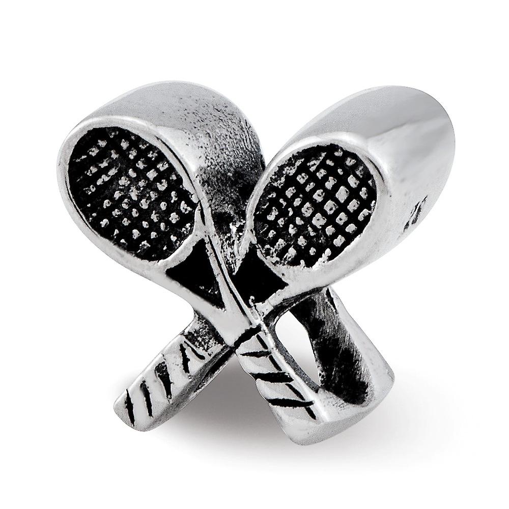 925 Sterling Silver Polished Artisan Oxidized Reflections Tennis ...