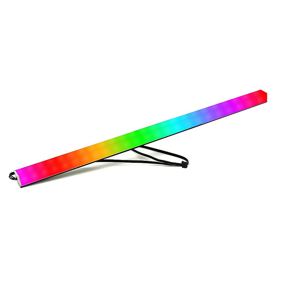 COOLMOON Magnetic ARGB LED Strip Dual Side Lighting Strip Rainbow PC ...