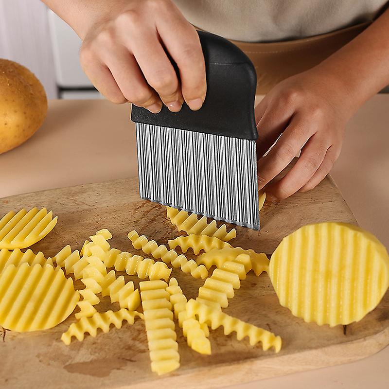 Potato Cutter, 9.5 * 14cm Potato Chipper, Vegetable Fruits Chopper ...