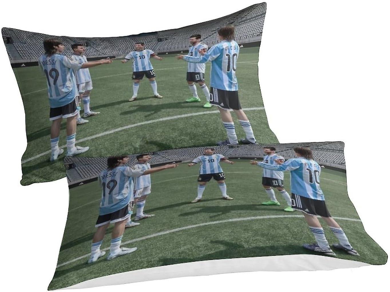 Lionel Messi Bedding Set 3D Football Star Duvet Cover Set, Soft 100% ...