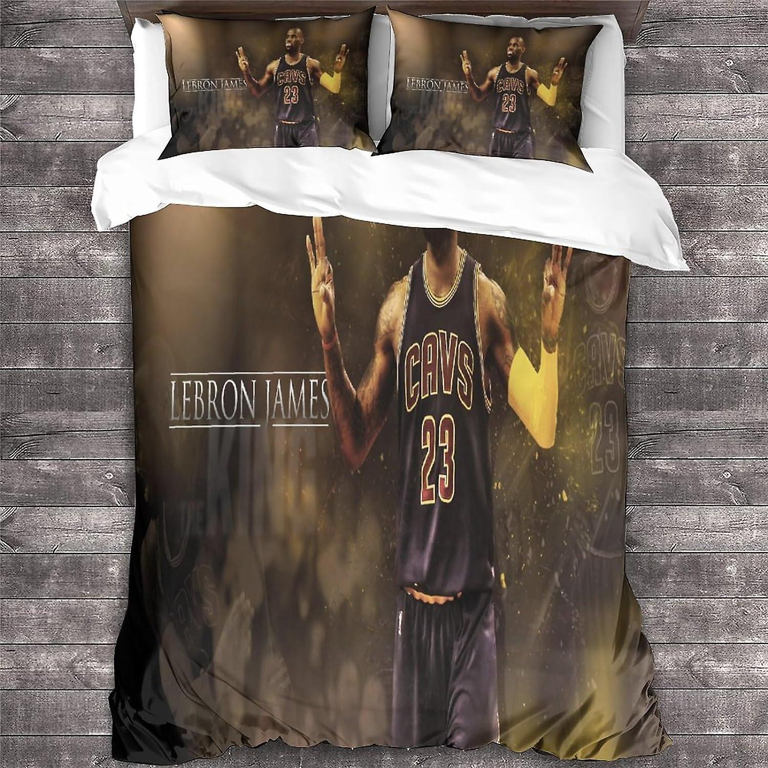 HOUKIG Bedding LeBron James Comforter Set 3D Printed Reversible Bed ...