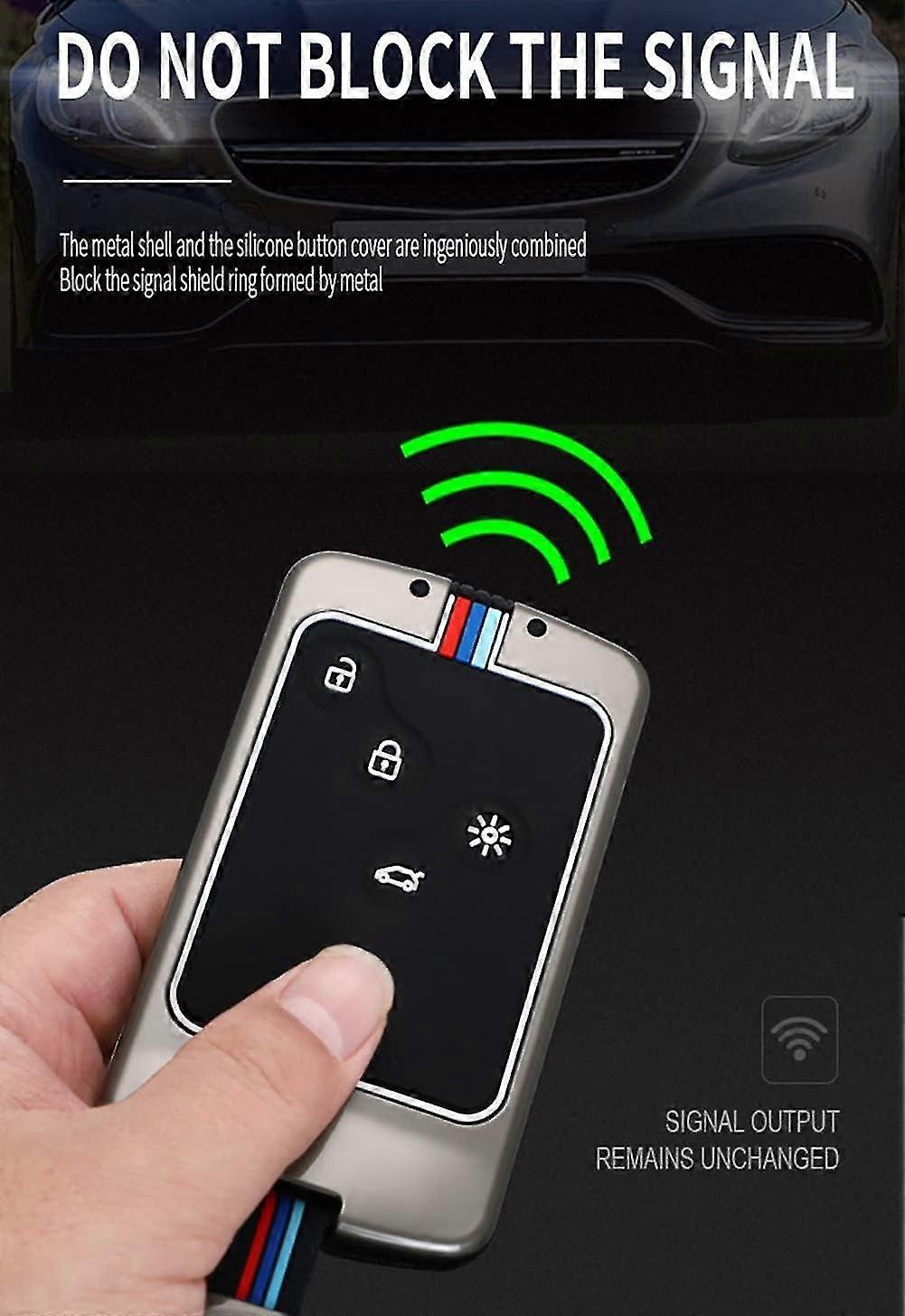 Zinc Alloy Car Key Cover Cases For Renault Clio Scenic Megane Duster ...